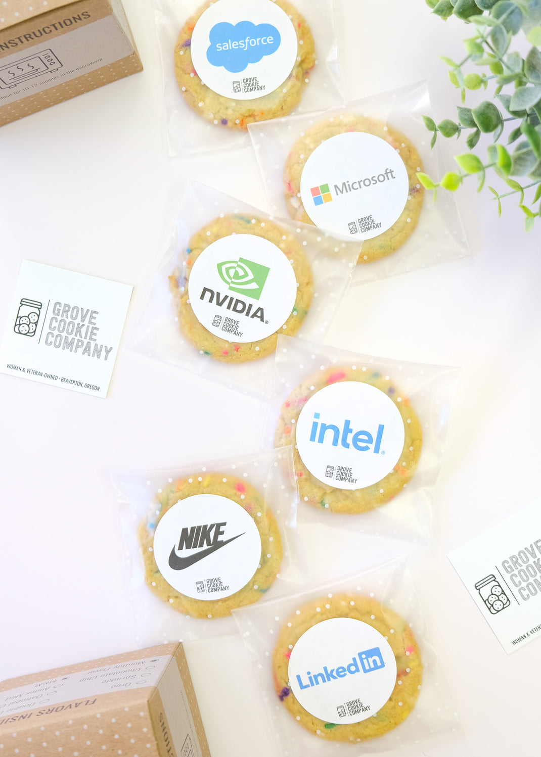 Individually Wrapped Cookies | Bulk & Single Packaged – Grove Cookie ...